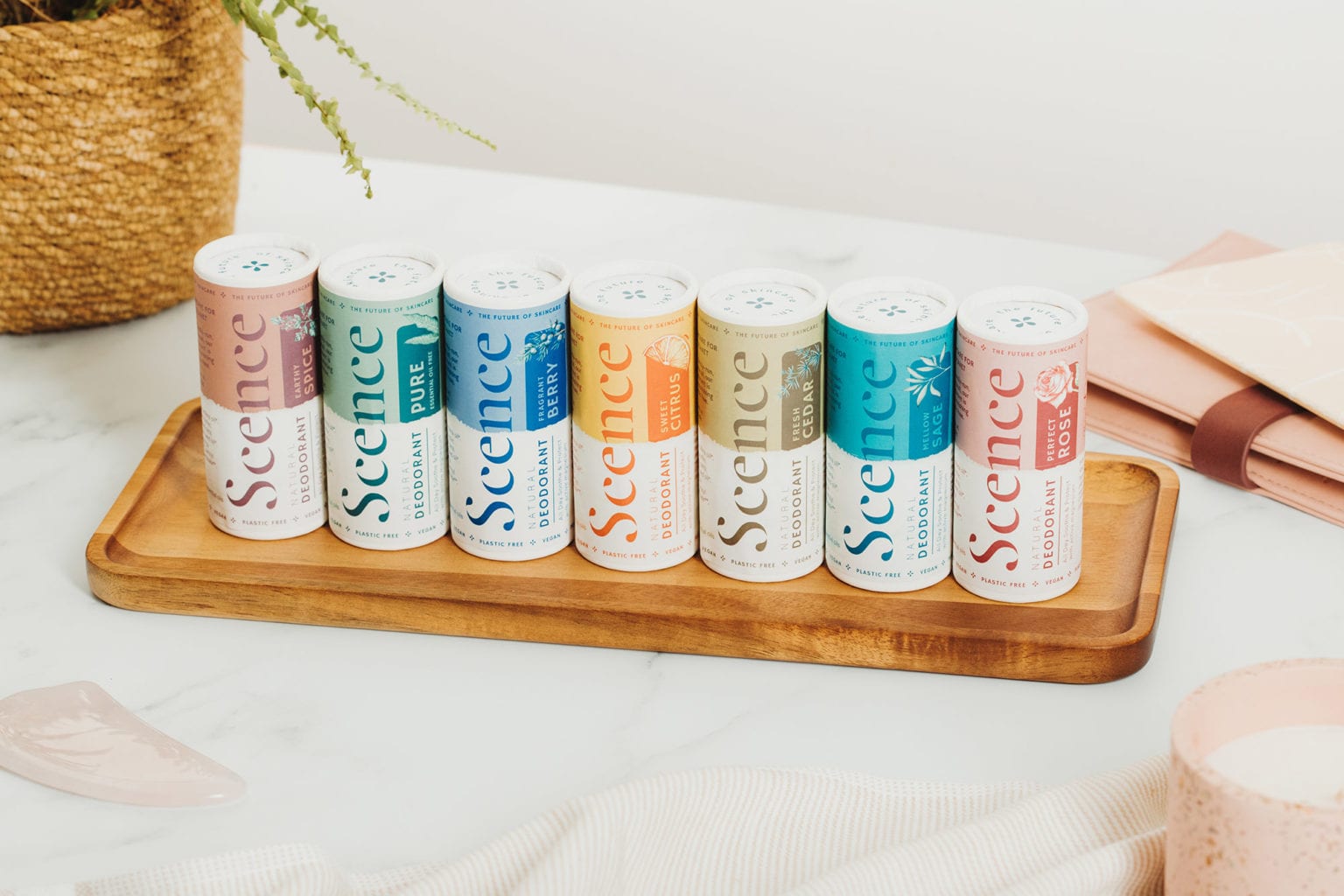 Natural Deodorant Balm - Fresh Cedar from Scence Natural Skincare